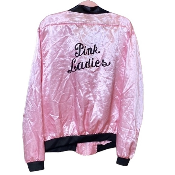 Grease | Jackets & Coats | Grease Pink Ladies Silky Halloween Costume ...
